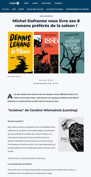 Incisives – Editions Lamiroy