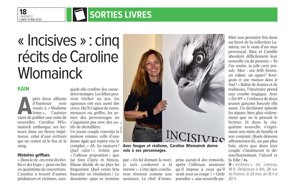 Incisives – Editions Lamiroy